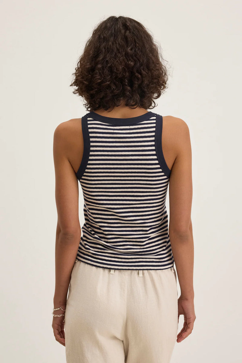 Lua Jersey Striped Tank – La Tre Clothing